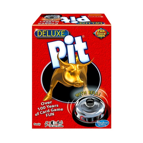 Hasbro | Games | The Pit Deluxe Card Game New | Poshmark